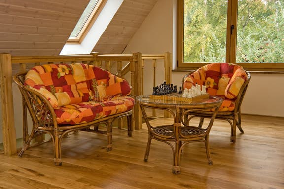 Chess corner stock image. Image of chamber, soft, sofa - 7182157