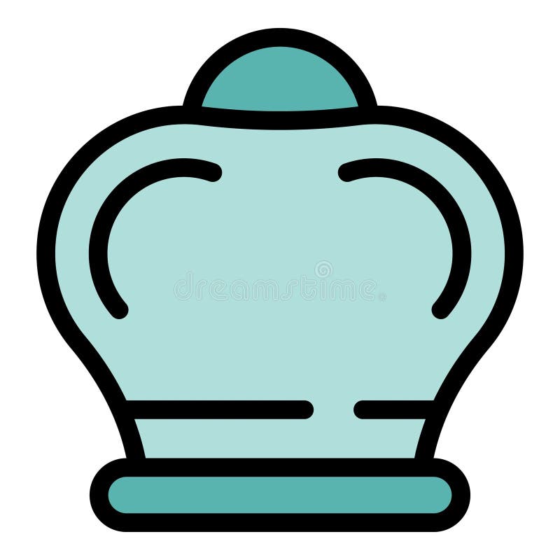 Chess Crown Icon Vector Flat Stock Vector - Illustration of isolated ...