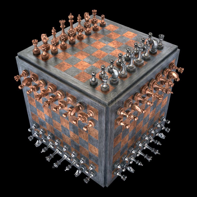Chess Cube stock image. Image of combat, isolated, metal - 44329495