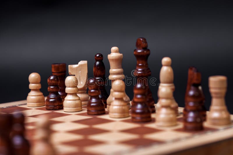 Chess, Different Chess Pieces at Random. the Concept of a Multinational ...