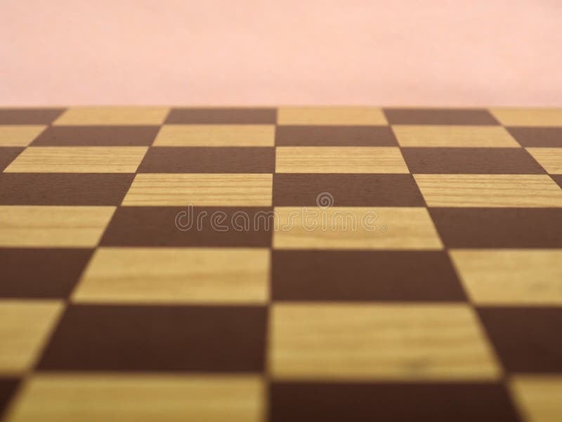 Chess or Draught Checker Game Board Stock Image - Image of board, game ...