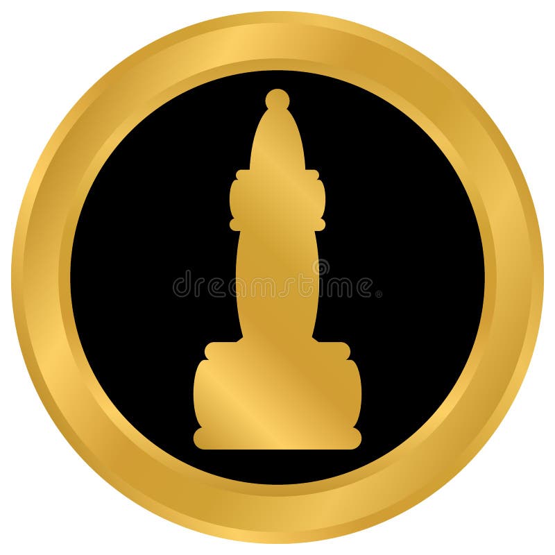 Elephant chess piece stock vector. Illustration of chess - 251227963