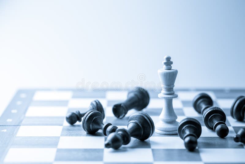 Chess Figure, Business Concept Strategy, Leadership, Team Stock Photo ...