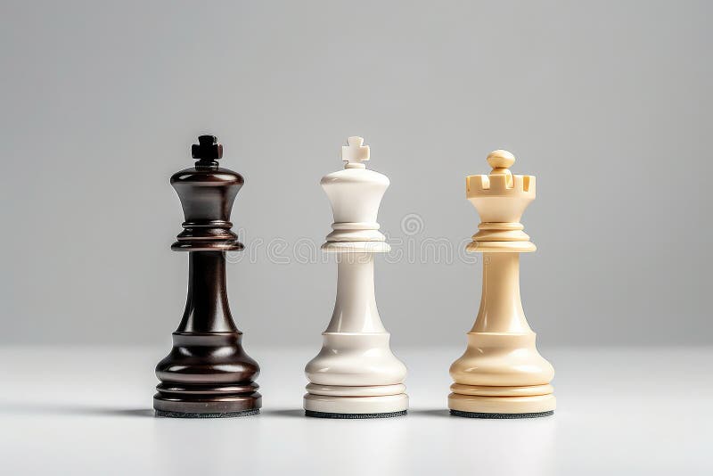 Chess Figure Symbolizing Competition, Success, and Leadership Stock ...