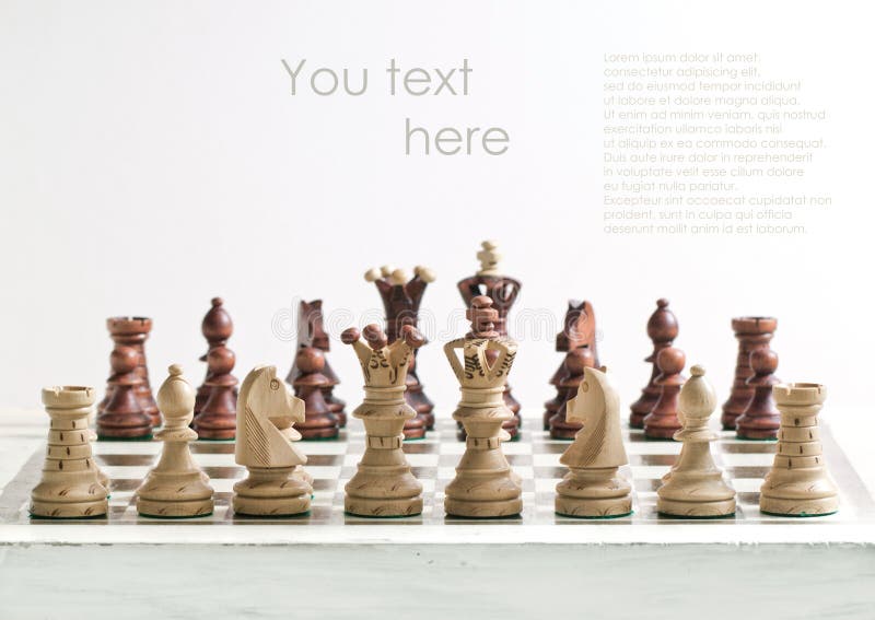Chess figures stock image. Image of starting, mind, pawn - 23028659