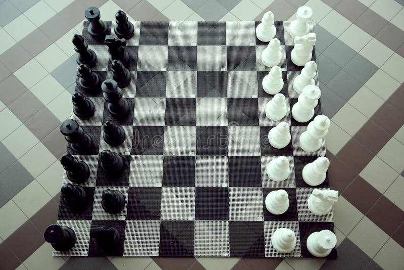 The chess stock image. Image of steps, hall, interior - 43916113