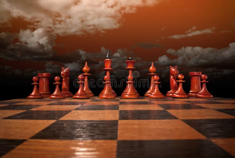 Chess stock image. Image of game, reflect, training, chess - 2031937