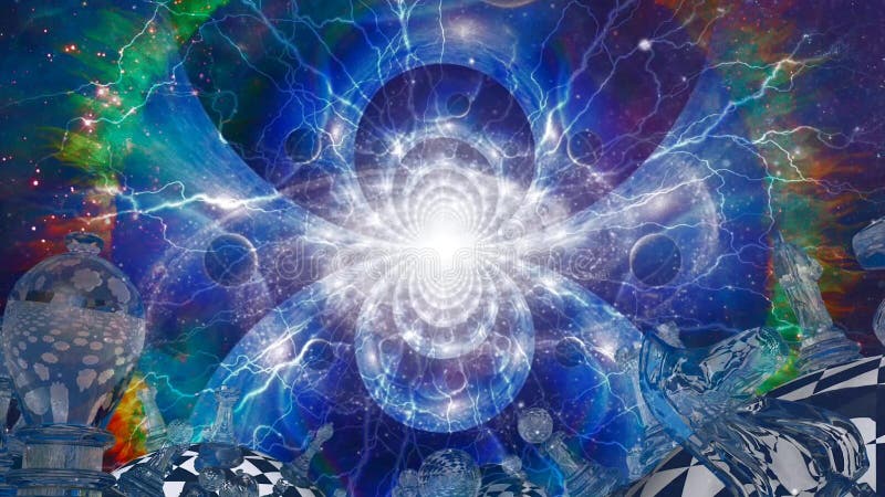 Chess fractal stock video. Video of mirrored, mysterious - 164770553