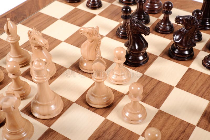 Strong individual chess stock image. Image of concept - 1543789