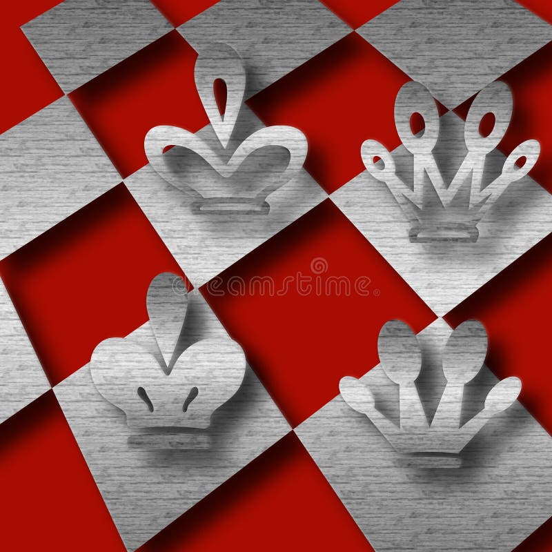 Chess game abstract stock illustration. Illustration of strategy - 1774338