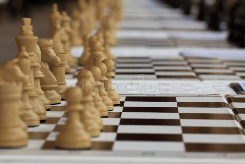 Chess game on board stock image. Image of chess, shape - 20920237