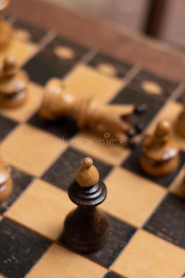 Chess game check and mate stock image. Image of oldstyle - 240706405
