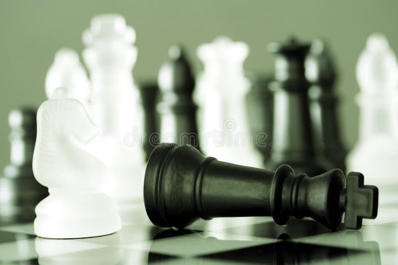 Chess game-Checkmate stock image. Image of chess, checkmate - 4219177