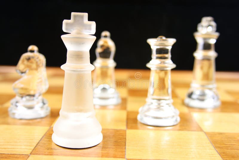 Chess Game - Focus On The King Picture. Image: 2064696