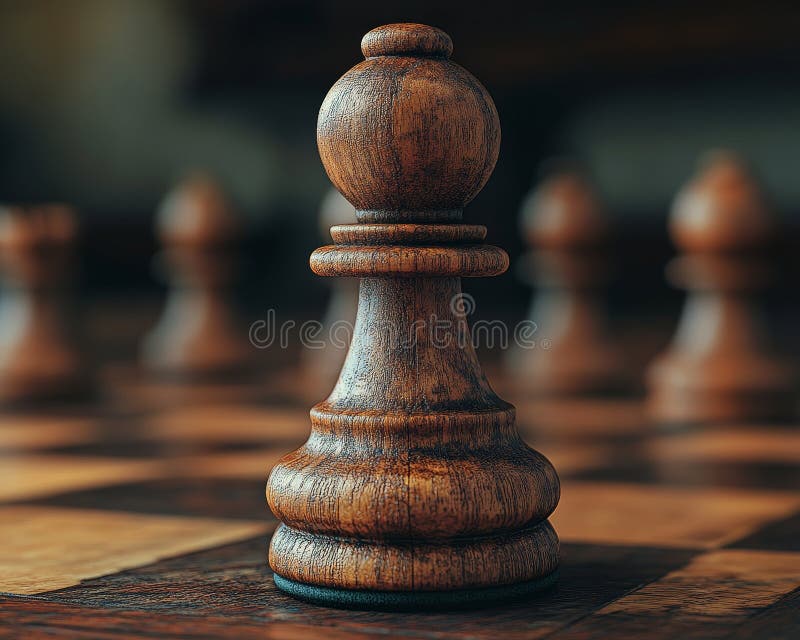 In this Chess Game Image with Shallow Depth of Field, One Pawn is ...