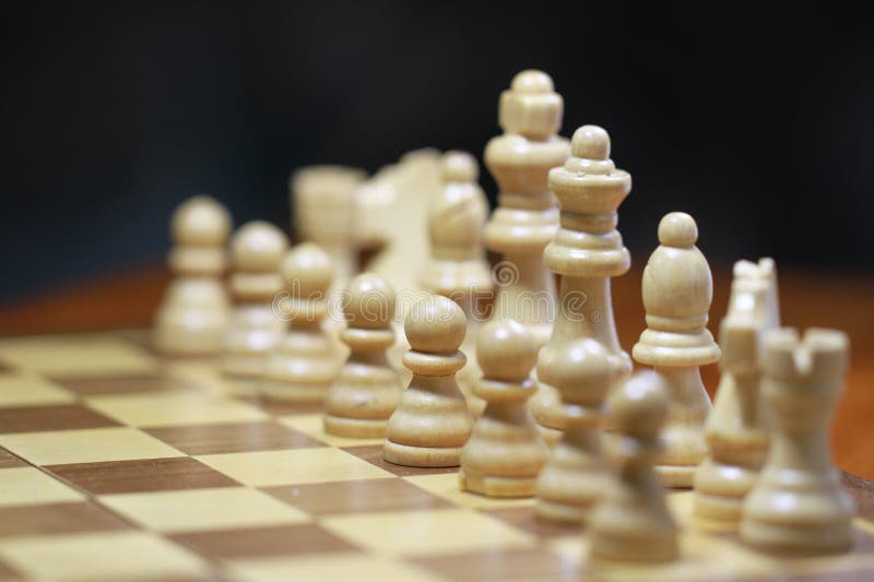 Chess Game Improves Strategy Stock Image - Image of black, king: 375807321