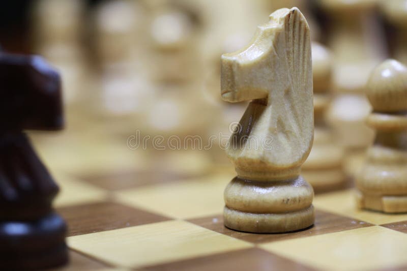 Chess Game Improves Strategy Stock Image - Image of board, challenge ...