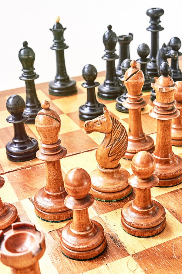 Chess game stock image. Image of sport, retro, match - 69422255