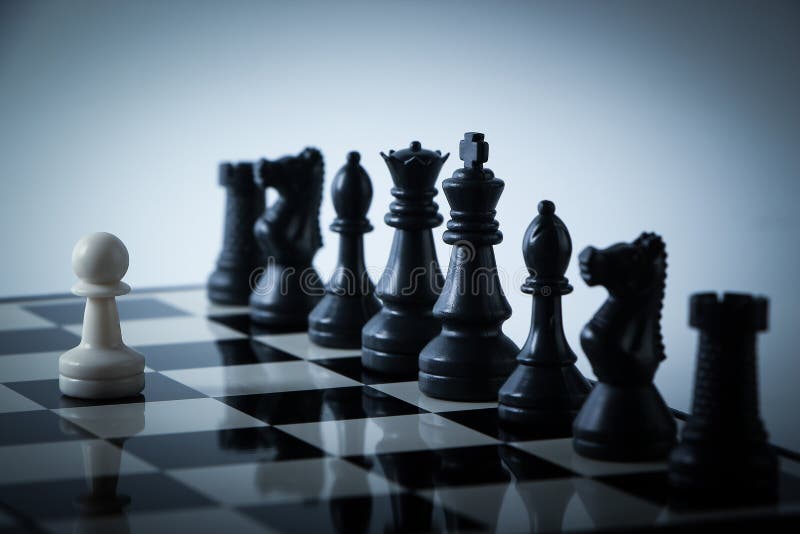 Chess game stock image. Image of kamikaze, negotiate - 54180891