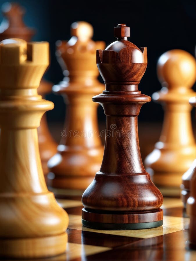 Chess Game, Strategy Concept Stock Photo - Image of play, battle: 374171462