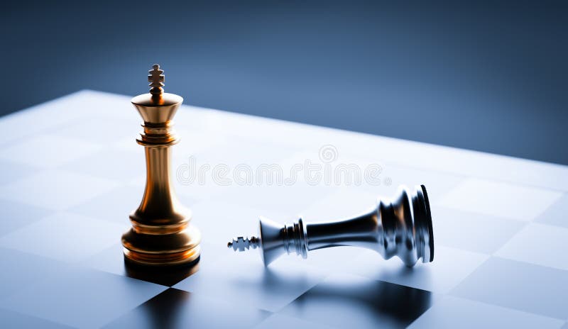 Chess game win and lose stock photo. Image of chess - 216508616