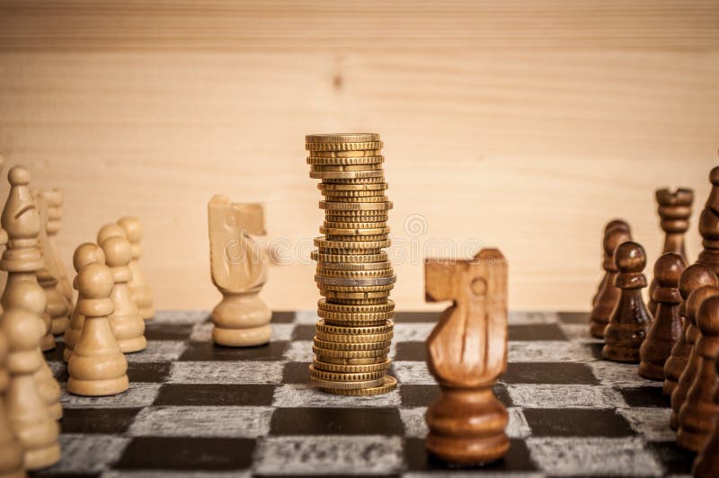 Chess game stock photo. Image of corporate, fight, group - 55347360