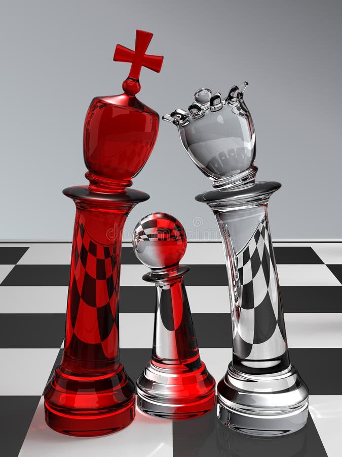 Fantasy Chess stock illustration. Illustration of backdrop - 30420434
