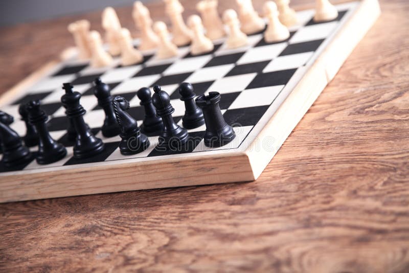 Chess. Intelligence game stock image. Image of black - 145644025