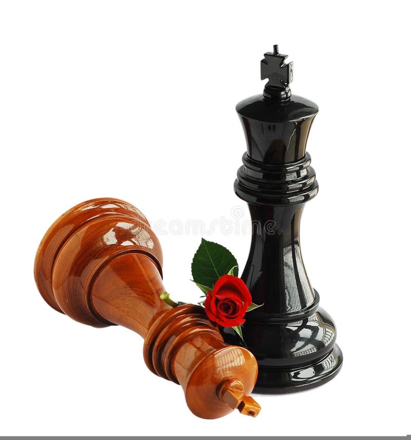 Chess isolated on white stock image. Image of concept - 13542049