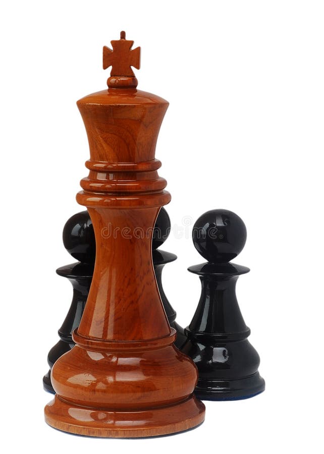 Chess isolated on white stock image. Image of brown, white - 15667117