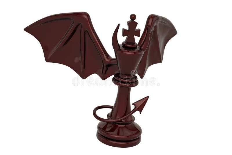 King Devil Esport Mascot Logo Design Stock Vector - Illustration of ...