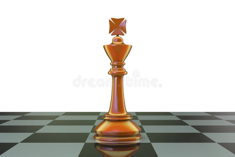 Chess king, illustration stock illustration. Illustration of graphic ...