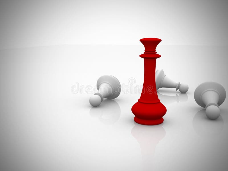 Chess King Standing - Game Over Stock Image - Image of leisure ...