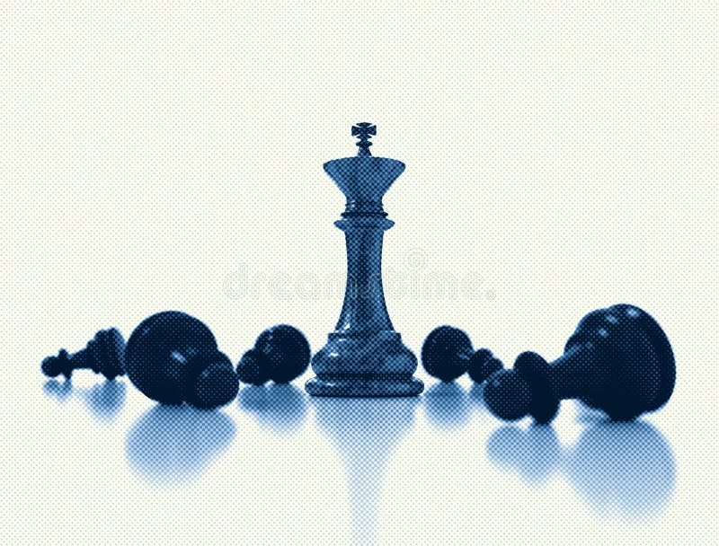 Chess king standing stock illustration. Illustration of career - 14503134