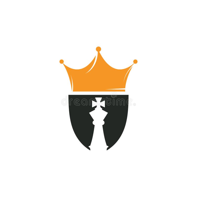 Chess crest - knights stock vector. Illustration of design - 9210668