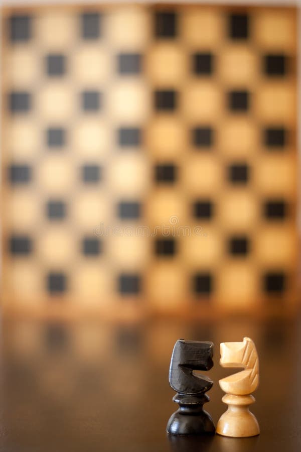 Chess Knight stock image. Image of black, depth, chessboard - 19458659