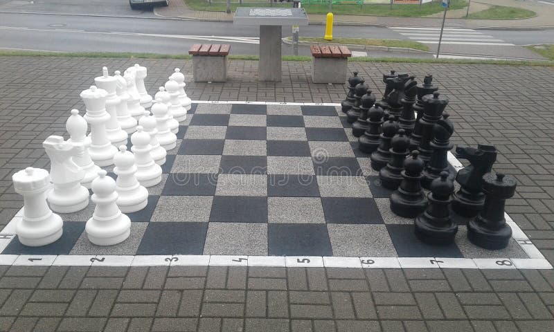 Chess stock image. Image of large, chess, duel, play - 101455885