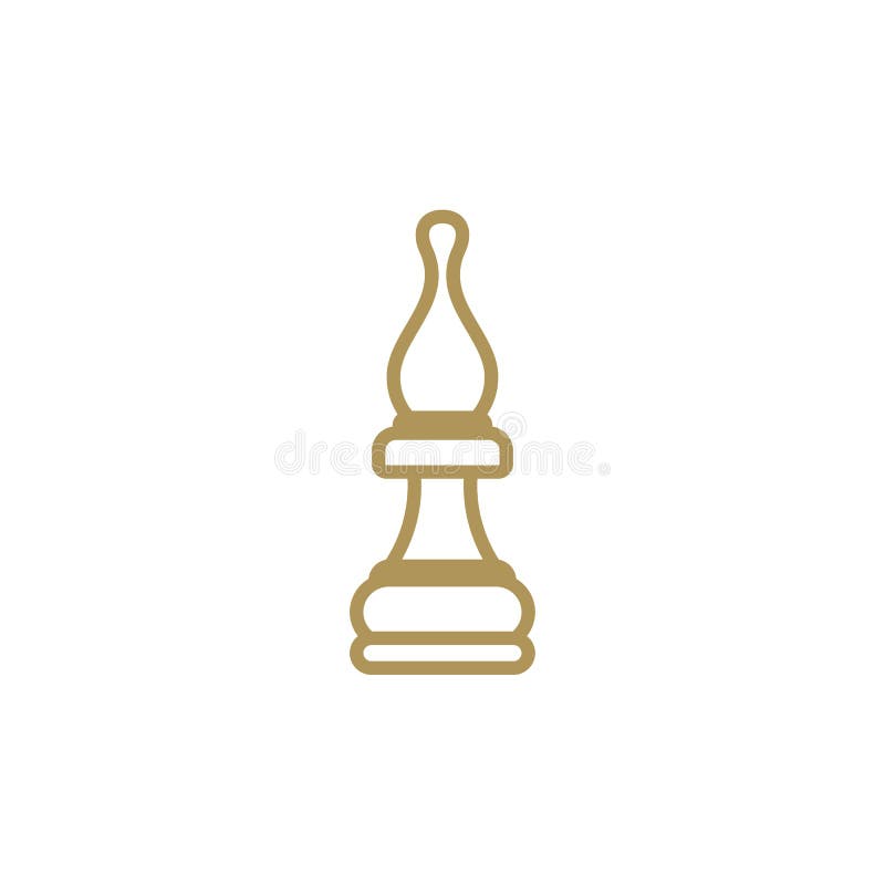 Chess Logo Design Vector Illustration, Creative Chess Logo Design ...