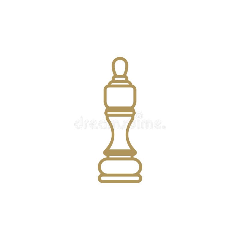 Chess Logo Design Vector Illustration, Creative Chess Logo Design ...