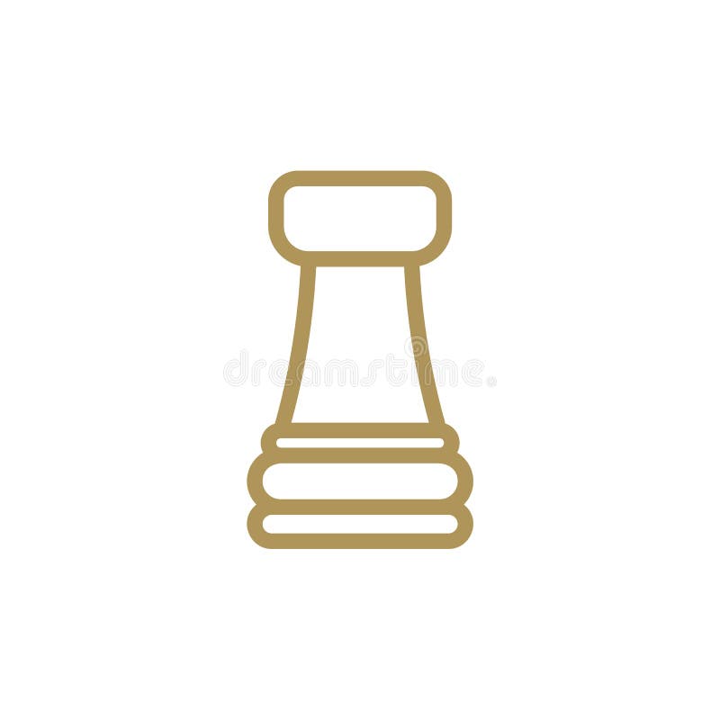 Chess Logo Design Vector Illustration, Creative Chess Logo Design ...