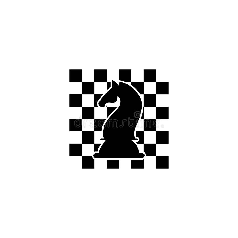 Chess logo icon vector stock vector. Illustration of graphic - 260223490