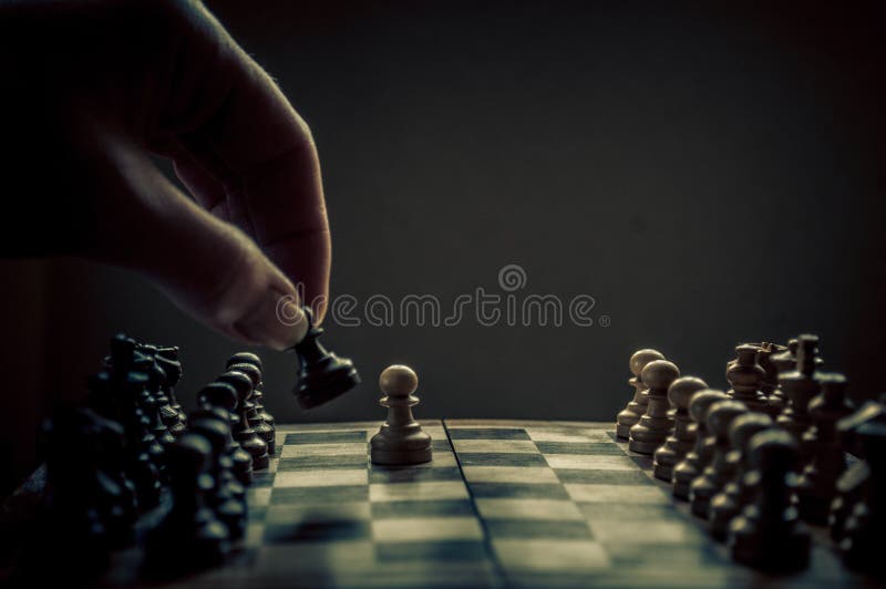 Chess match stock photo. Image of chequered, focus, closeup - 50096482