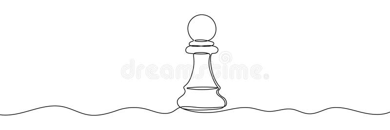 Chess Line Drawing Vector Stock Illustrations – 1,991 Chess Line ...