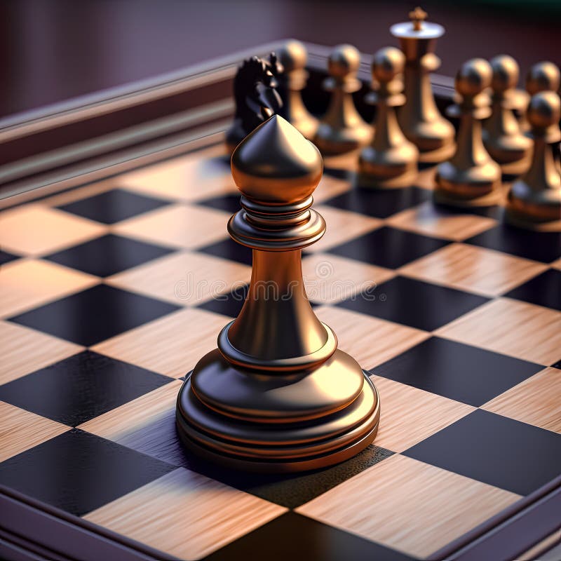 A Chess Pawn Standing Alone Bravely Challenging Another Team, for ... A Chess Pawn Standing Alone Bravely Challenging Another Team, for ...