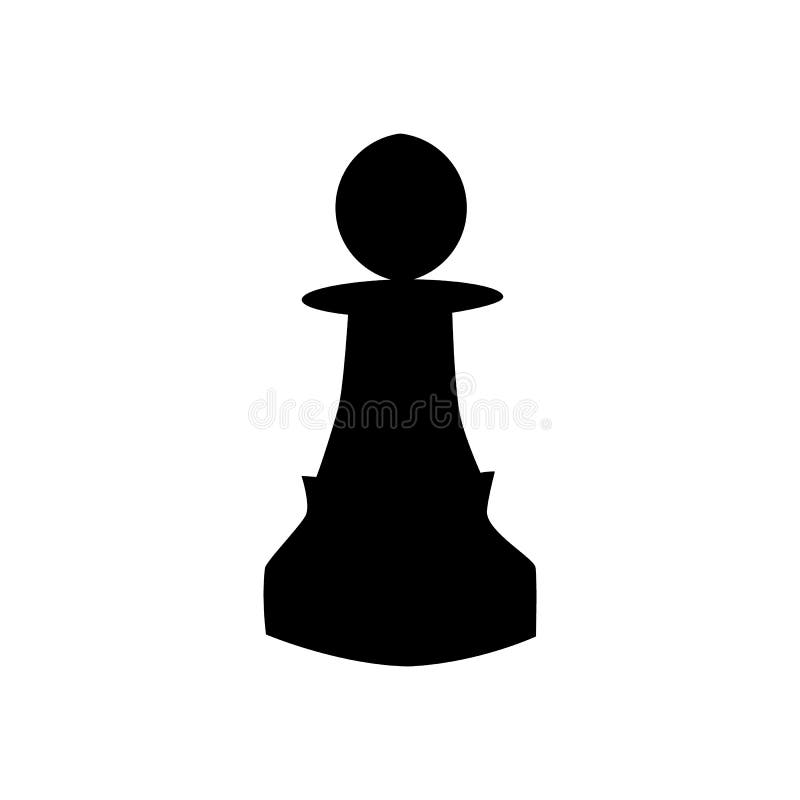 Pawn Symbol Logo Design Vector Stock Vector - Illustration of appraiser ...