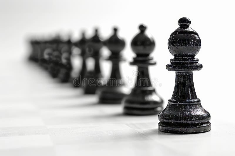 Chess Pawns Banner Symbolizing Challenge, Critical Decision Making, and ...
