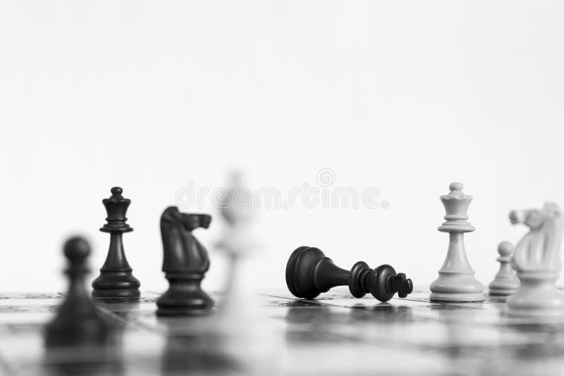 Chess stock photo. Image of blur, pawns, challenge, checkmate - 82961602