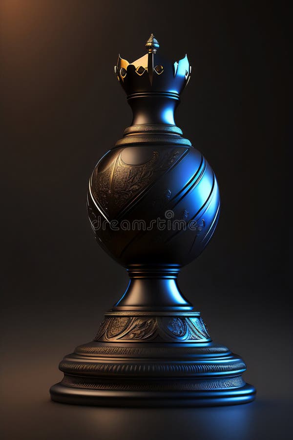 Chess Piece Closeup Showing All Details. Generative AI_9 Stock ...