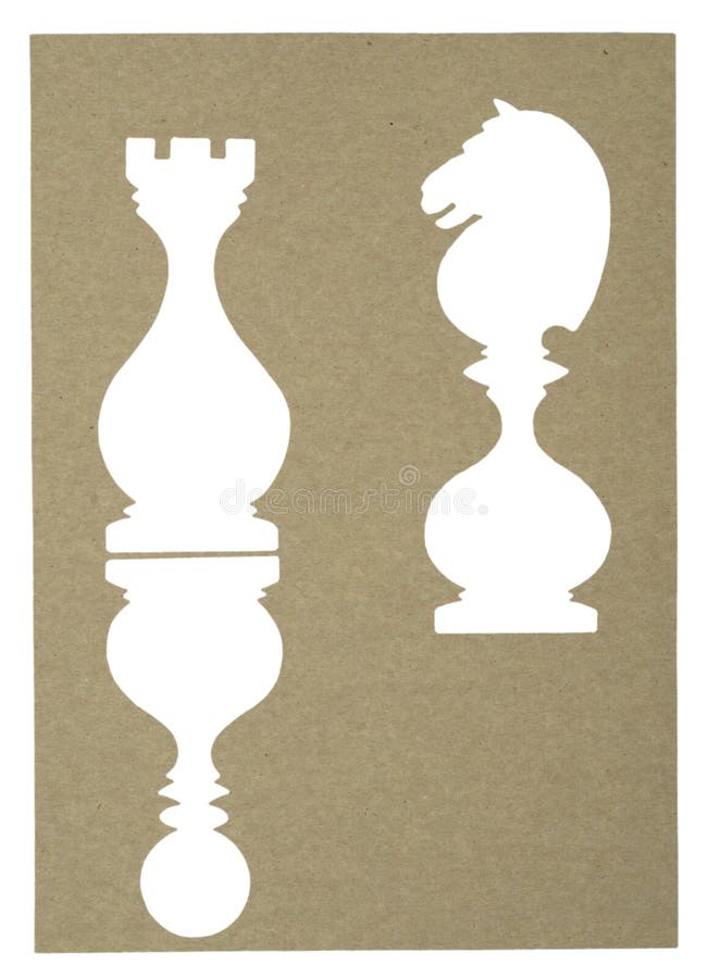 Chess Piece Cut Old Paper Stock Photos - Free & Royalty-Free Stock ...