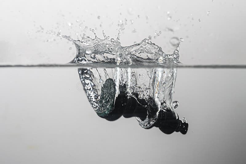 Chess Piece Drop in Water with a Splash Stock Photo - Image of ...